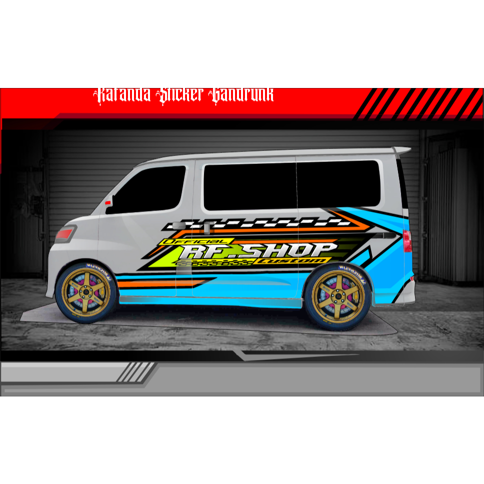 Jual STIKER DECAL GRANDMAX BLINDVAN LUXIO APV AVANZA DLL | Shopee Indonesia