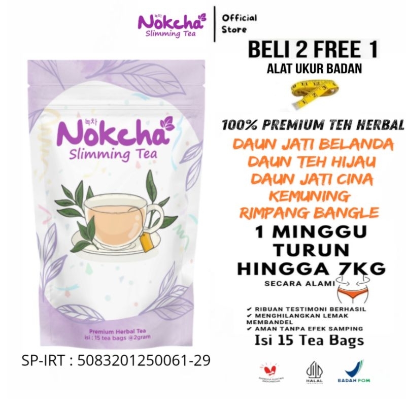 Jual Nokcha Slimming Tea Penurun berat badan Teh Pelangsing Teh Hijau ...