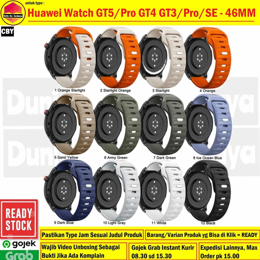 Jual Tali Jam Tangan Huawei Watch Strap Huawei Watch GT5 GT4 GT3 PRO SE ...