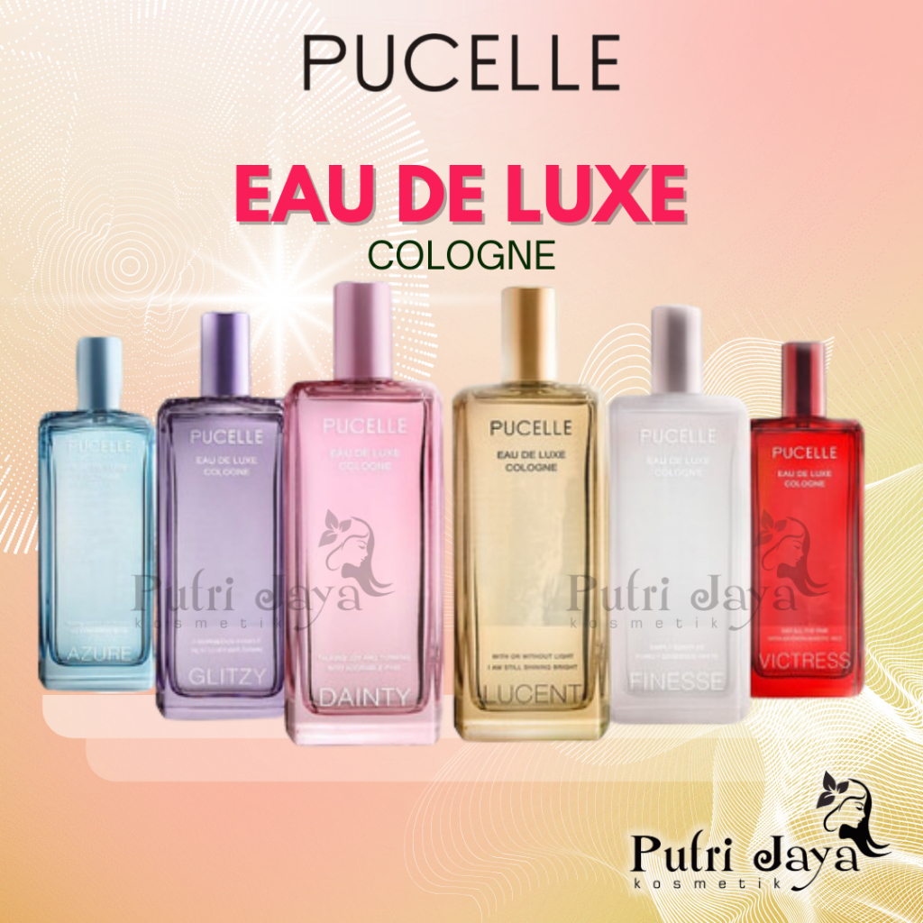 Jual PUCELLE Eau de Luxe Cologne 100ml | Botol Kaca Parfum Cewek Mandom ...
