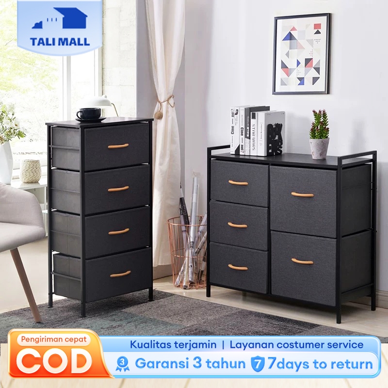 Jual Lemari Pakaian Lemari Kain Lemari Portable Rak Lemari Penyimpanan ...