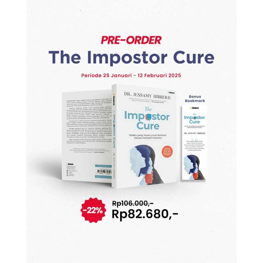 Jual Buku Non Fiksi - The Impostor Cure: Waktu yang Tepat untuk ...
