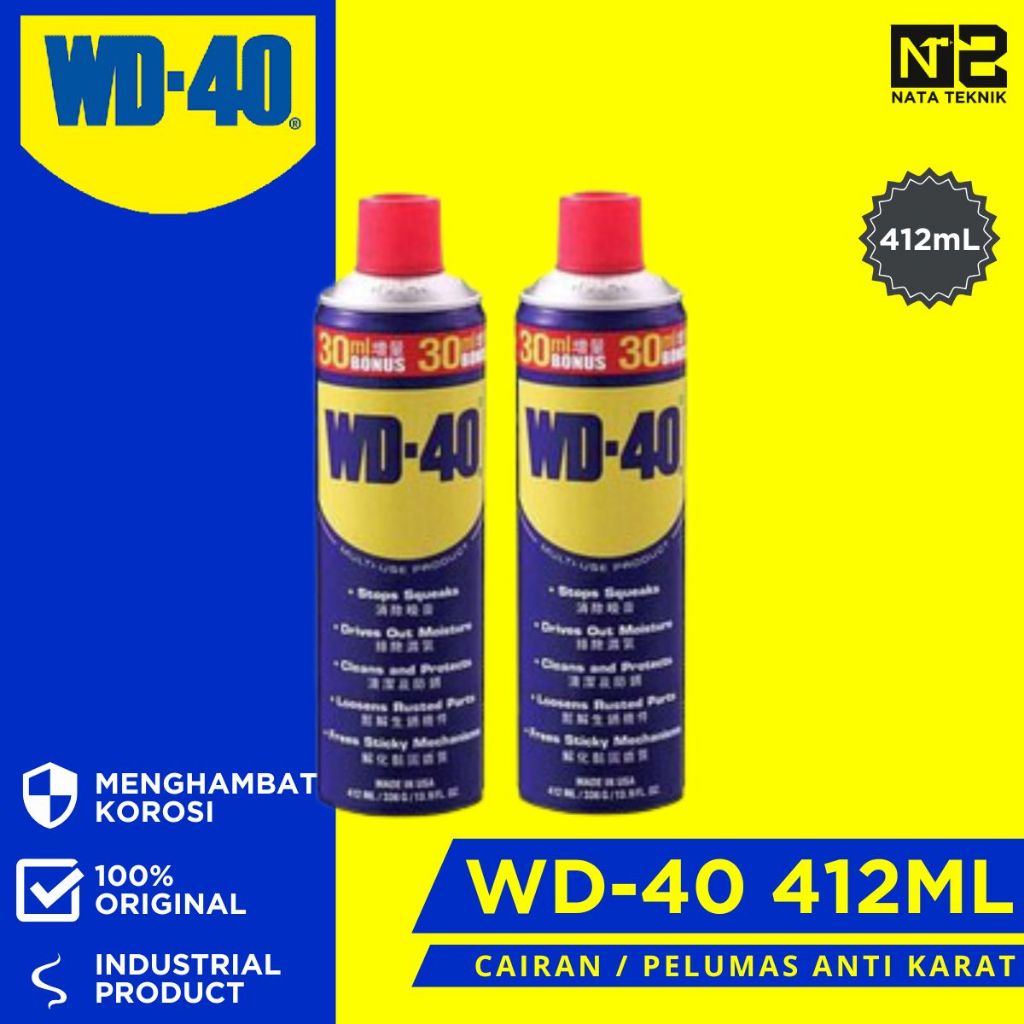Jual WD-40 Cairan / Pelumas Anti Karat - Multi Purpose Penetrating Oil ...