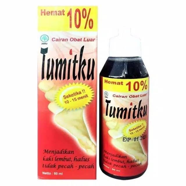 Jual Tumitku 60 ml Dan 30 ml Obat Herbal Mengatasi Kaki Pecah Pecah Dan ...