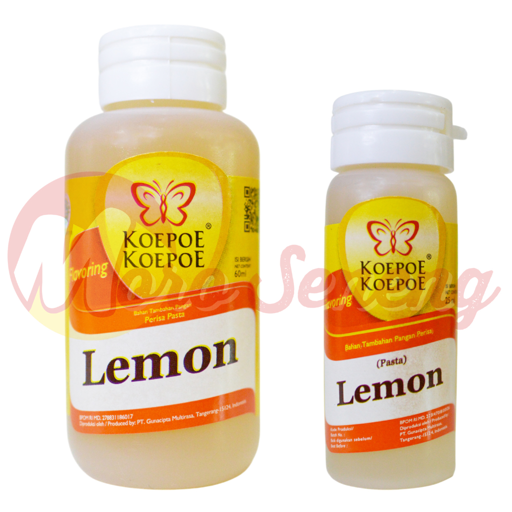 Jual Pasta Lemon Kupu Perisa Koepoe Food Flavoring | Shopee Indonesia