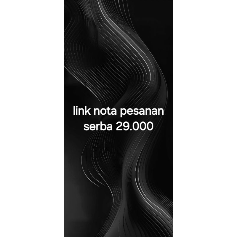 Jual link nota pesanan serba 29k | Shopee Indonesia