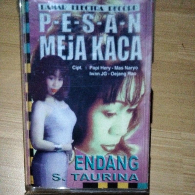 Jual kaset pita full box original"PESAN MEJA KACA/ENDANG S.TAURINA" | Shopee Indonesia