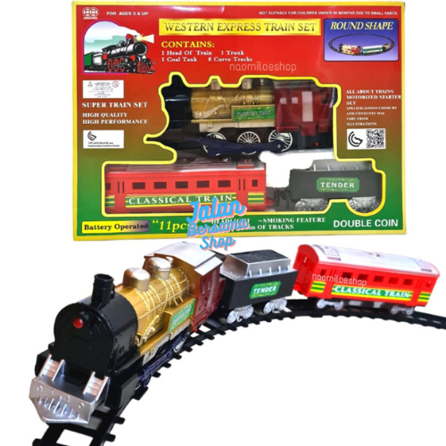 Jual Mainan Anak Set Rel Rail Trek Jalan Lintasan Kereta Api Sepur ...