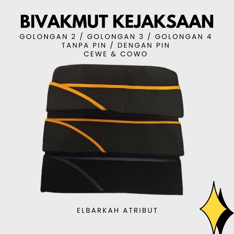 Jual Topi/peci Mut bivakmut Kejaksaan Golongan 2a 2b 2c 2d | Golongan ...