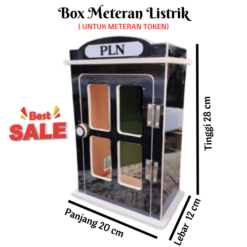 Jual ( MEGA_SAKURA ) Box Meteran Token Listrik PLN | Shopee Indonesia