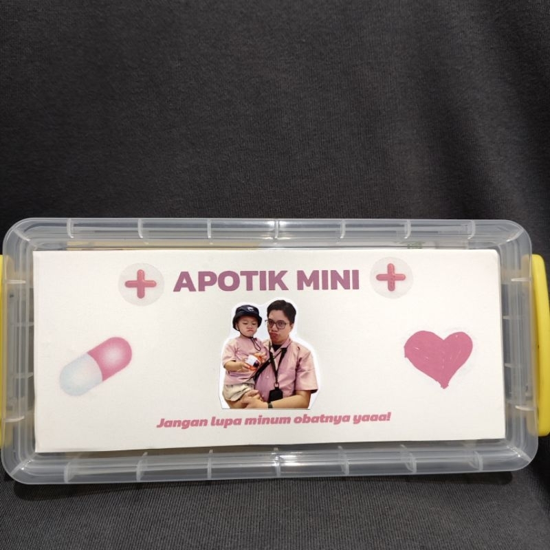 Jual (BISA PAKAI FOTO)Apotek mini/apotik mini/kotak obat/p3k/tempat ...