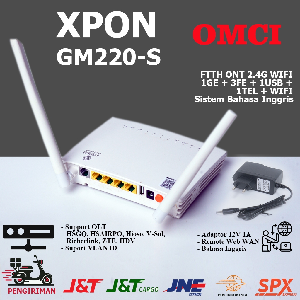 Jual ONU XPON GM220-S V7 bisa EPON dan GPON | Shopee Indonesia