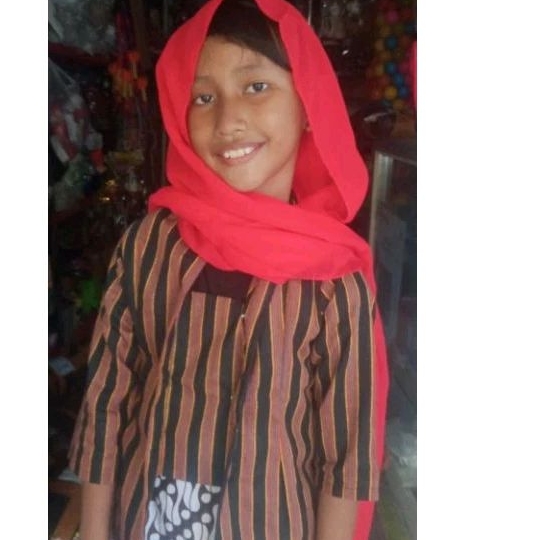 Jual Kebaya Lurik Baju adat jawa Ukuran Anak Perempuan | Shopee Indonesia