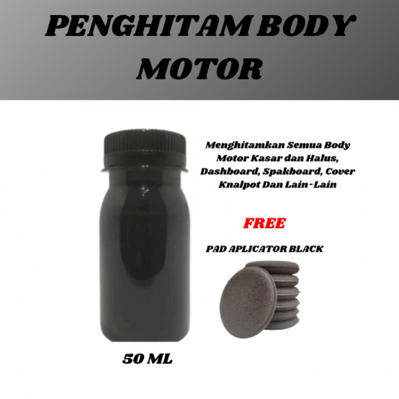 Jual Penghitam Body Kasar Motor Permanen Penghilang Lecet Motor ...