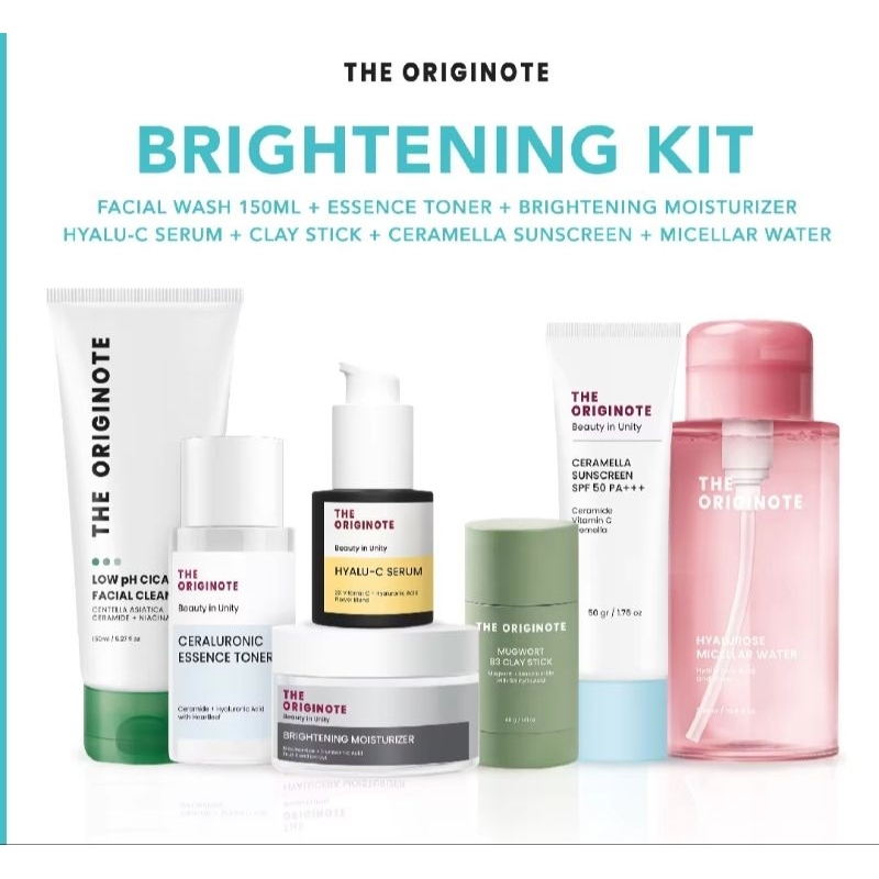 Jual Special Bundle 7in1 The Originote KIT : ACNE KIT, GLOWING KIT ...