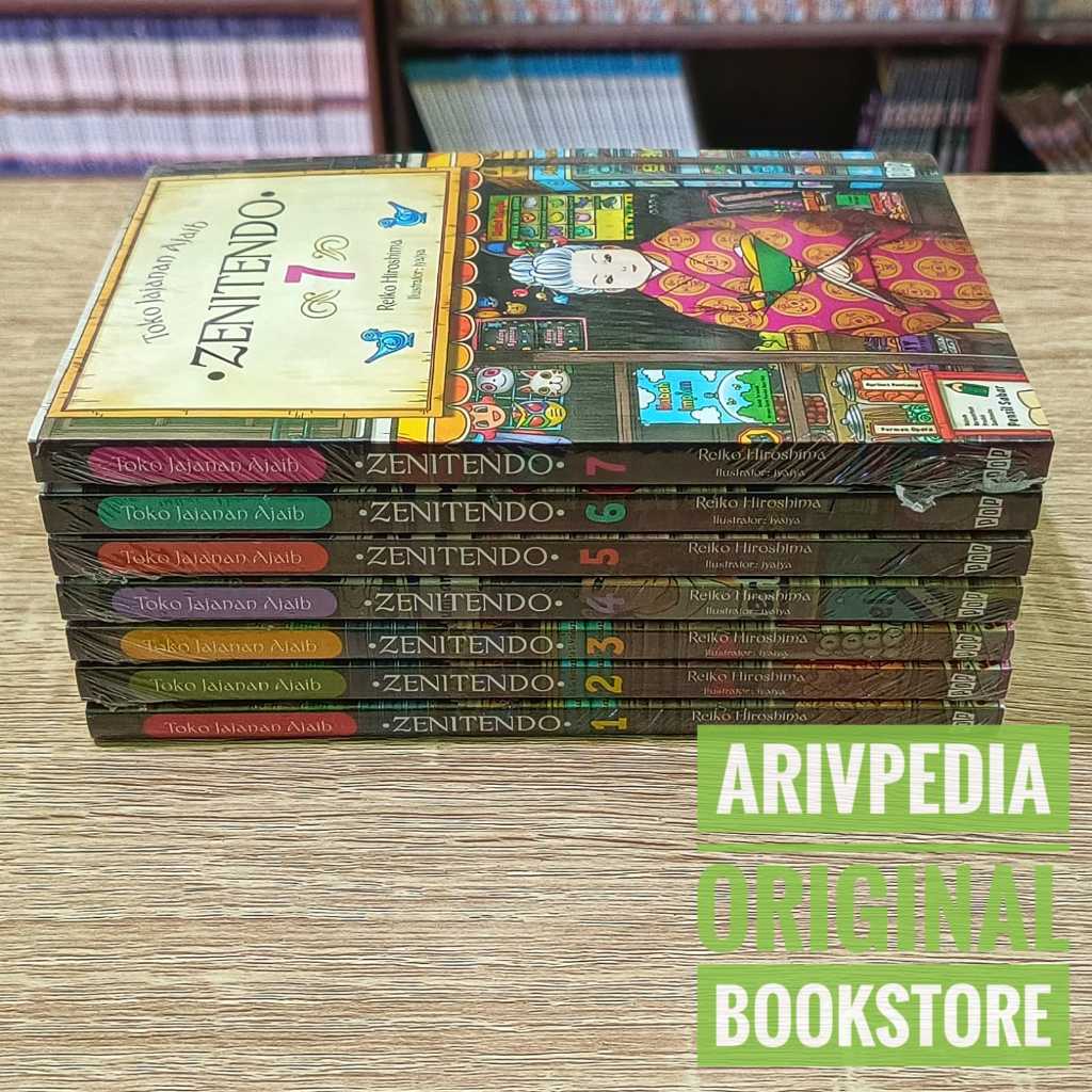Jual Toko Jajanan Ajaib Zenitendo Fulset by Reiko Hiroshima ( Novel ...