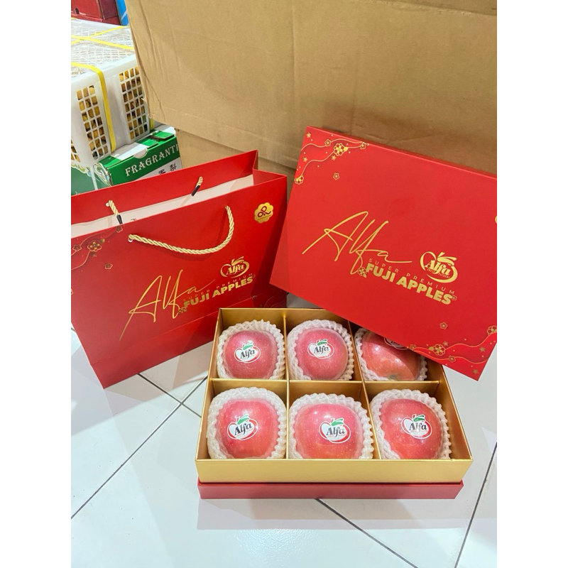 Jual hampers buah apel alfa wangshan parsel parcel buah surabaya ...
