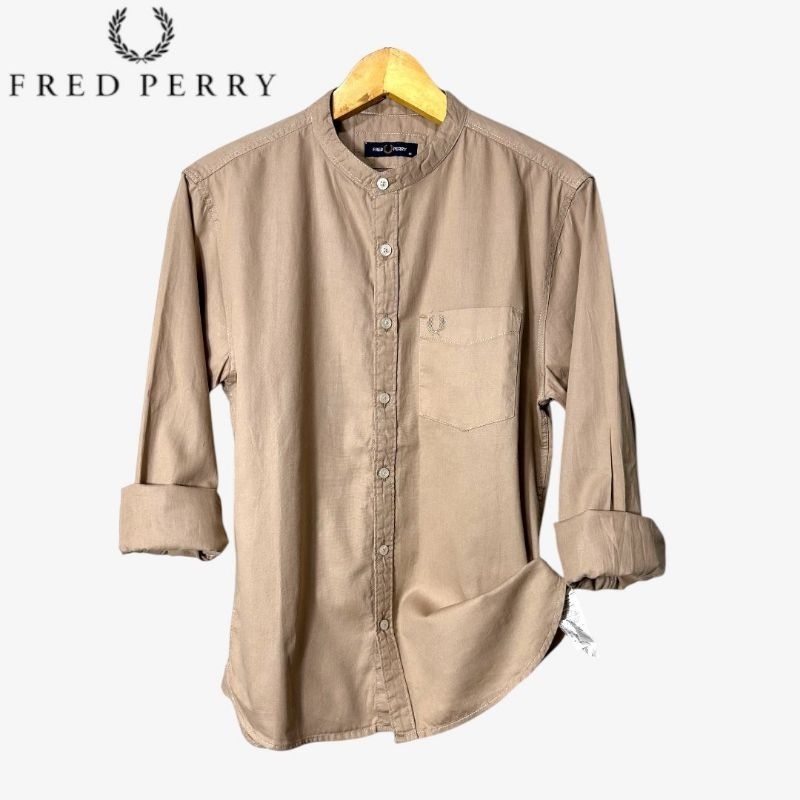 Jual Kemeja Fashions PRED FERRY kerah Sanghai Lengan Panjang Slimfit ...