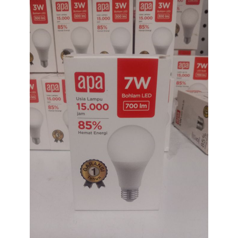 Jual lampu bohlam LED Apa 7 Watt - Putihl | Shopee Indonesia