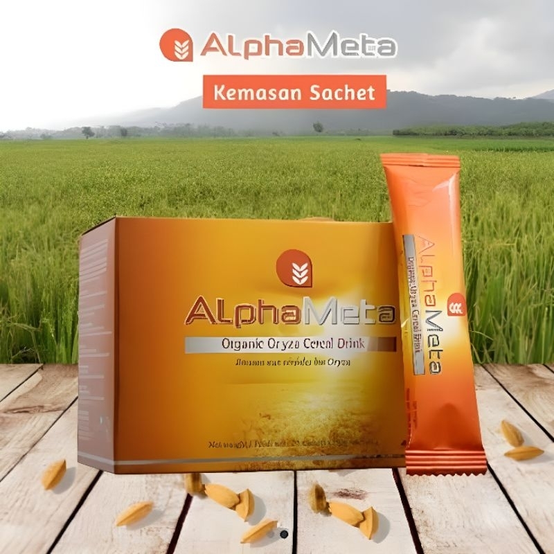 Jual ALPHAMETA / ALPHA META ORIGINAL (1 BOX 25 SACHET) Suplemen Makanan ...