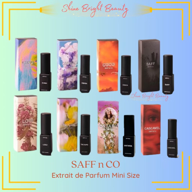 Jual SAFF n CO Extrait de Parfum Mini Size | Shopee Indonesia