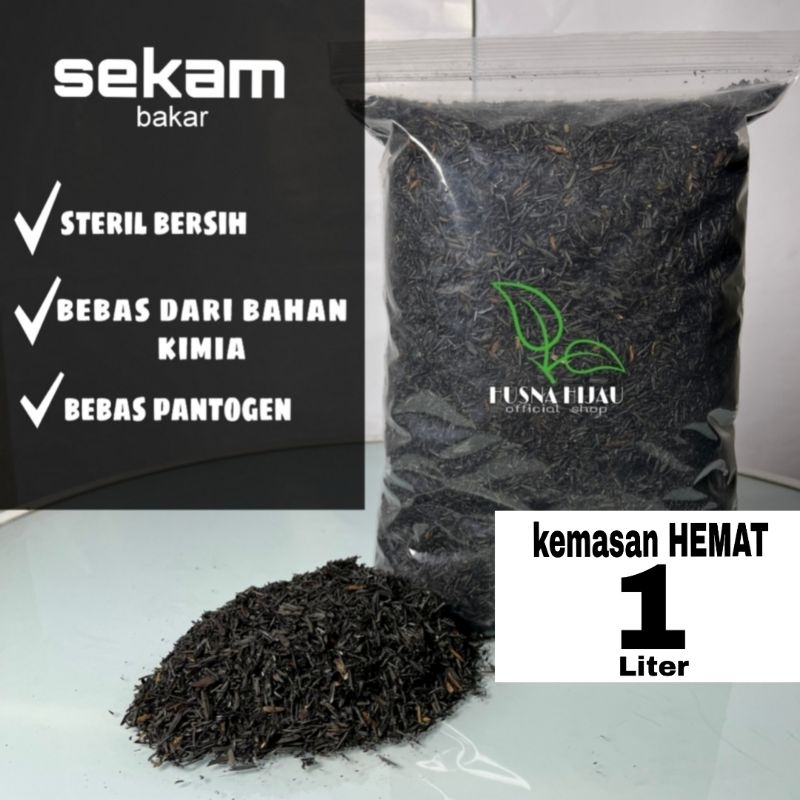Jual SEKAM BAKAR, steril bersih, bebas dari bahan kimia bebas dari ...