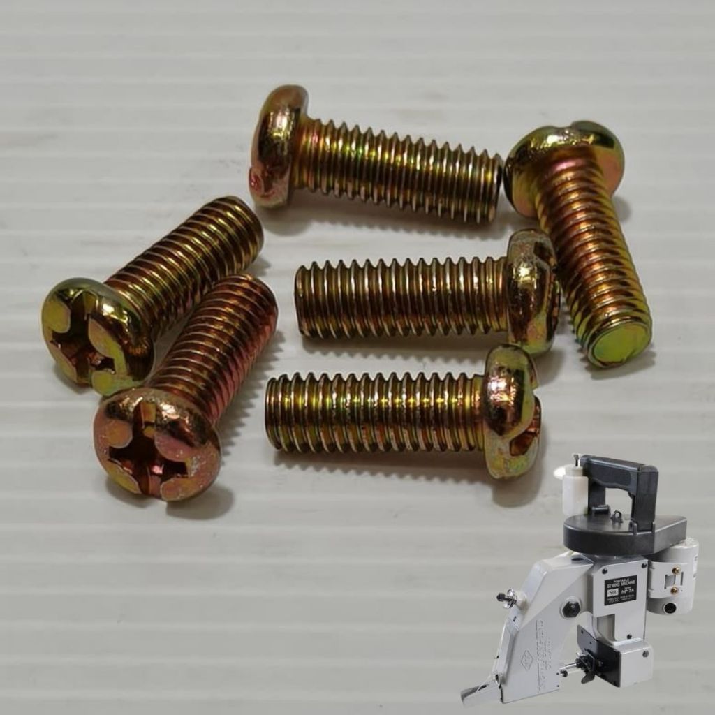Jual [10 Pcs] Baut Gagang / Baut Pegangan Handle Mesin Jahit Karung ...