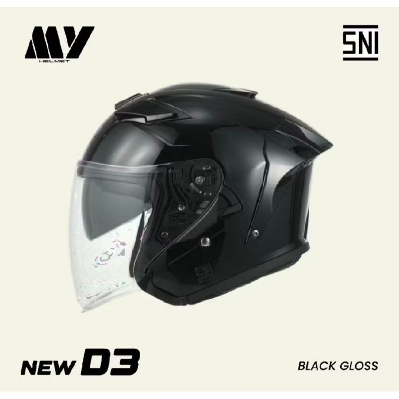 Jual Helm MY D3 Original D 3 helmet double visor helmets motor bike ...
