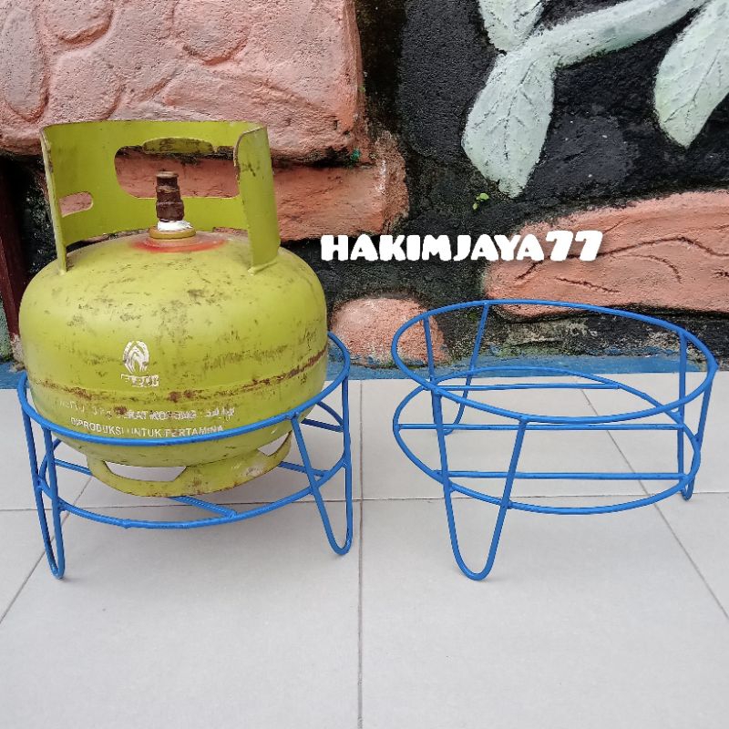 Jual Rak Tabung Gas Elpiji 3kg , tatakan tabung gas , Alas Tabung Gas ...