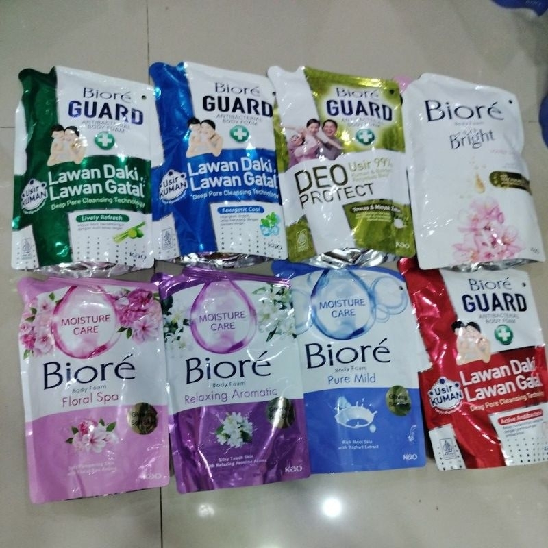 Jual Biore Body foam 400 ML all varian | Shopee Indonesia