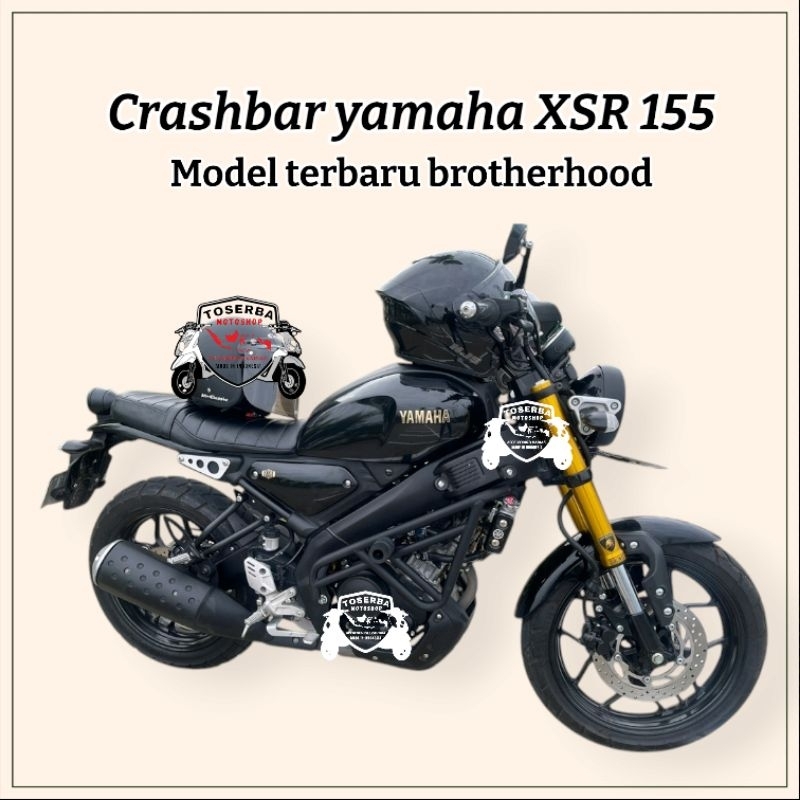 Jual Crashbar XSR model new Crash bar yamaha XSR 155 | Shopee Indonesia