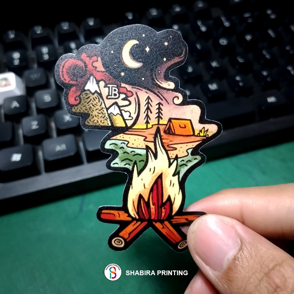 Jual Stiker Api unggun Tahan Air Waterproof Bahan Vinil | Shopee Indonesia