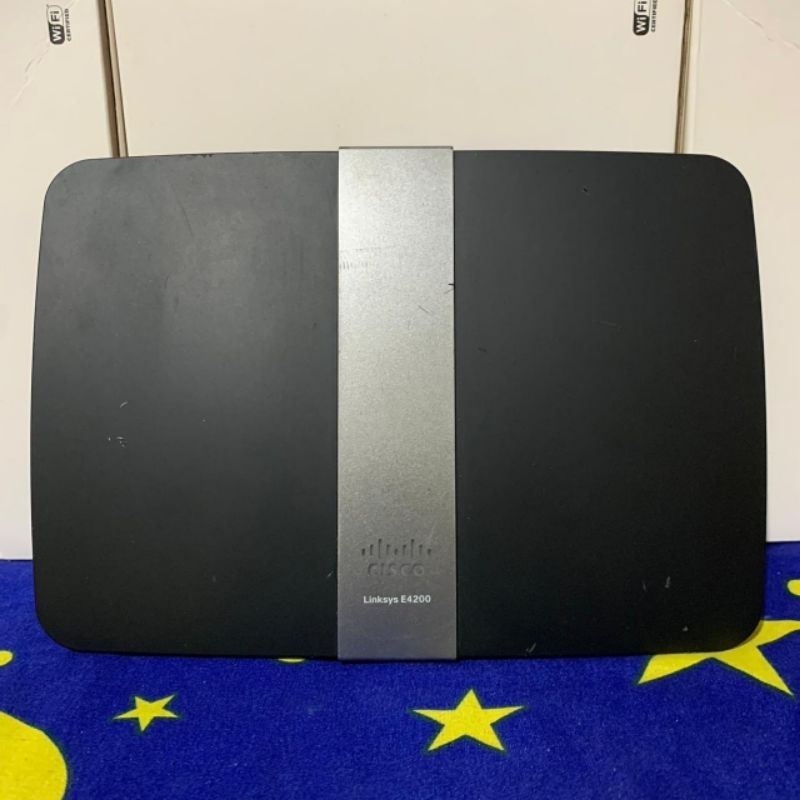 Jual CISCO LINKSYS E4200 Smart Wifi Router Dual Band Gigabit Router ...