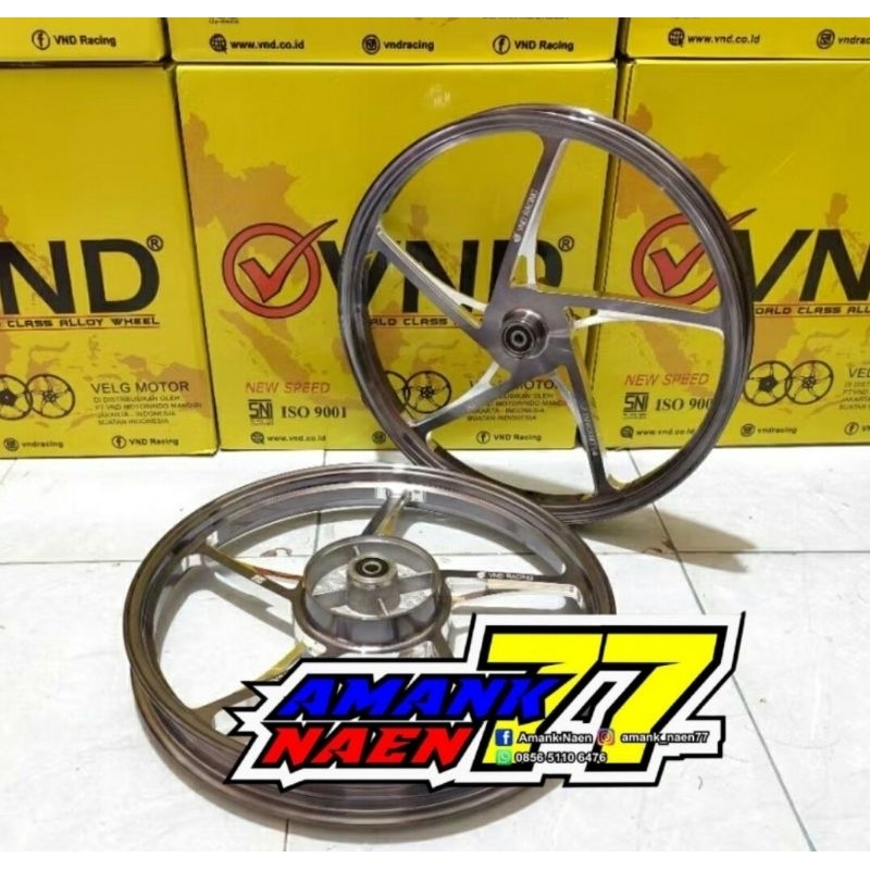 Jual velg vnd KZR titanium 1.40 1.60 17 f1zr jupiter z | Shopee Indonesia