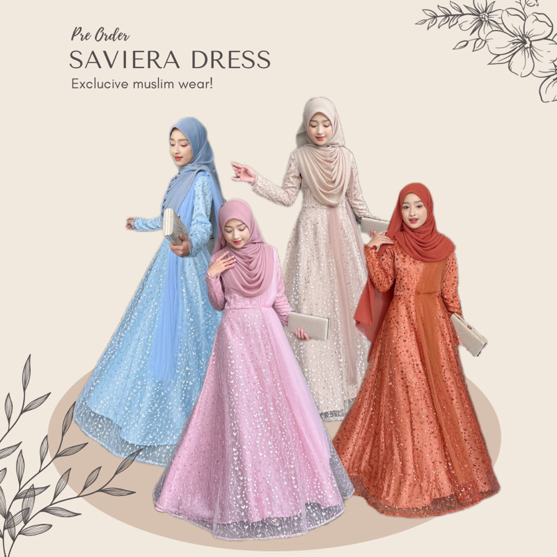 Jual [Pre-Order DIWAWA] SAVIERA DRESS(MOTIF KAIN KITA YG TENTUKAN ...