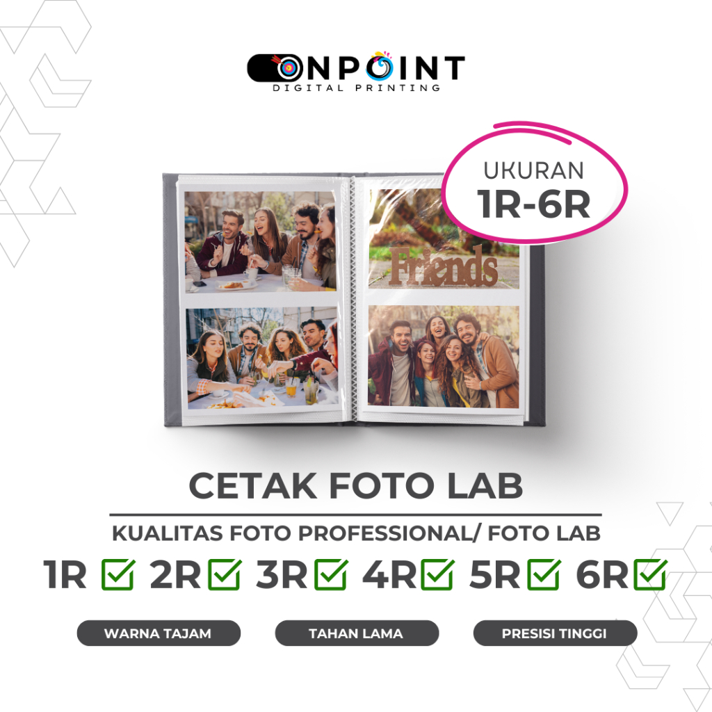 Jual Cetak Foto Lab Ukuran 1R 2R 3R 4R 5R Cetak Foto Professional ...
