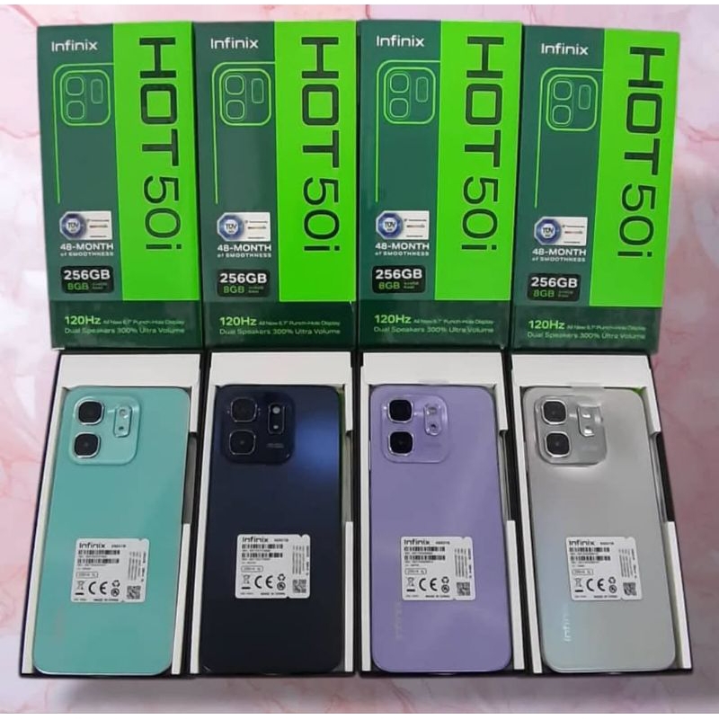 Jual infinix Hot 50i ram 6/128GB baru bergaransi resmi 15 bulan ...