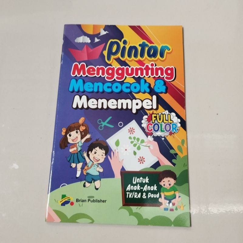 Jual (BP) Pintar Menggunting Mencocok & Menempel Full Color | Shopee ...
