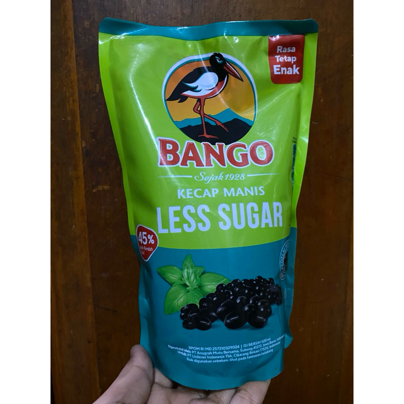 Jual KECAP BANGO LESS SUGAR 520ML | Shopee Indonesia