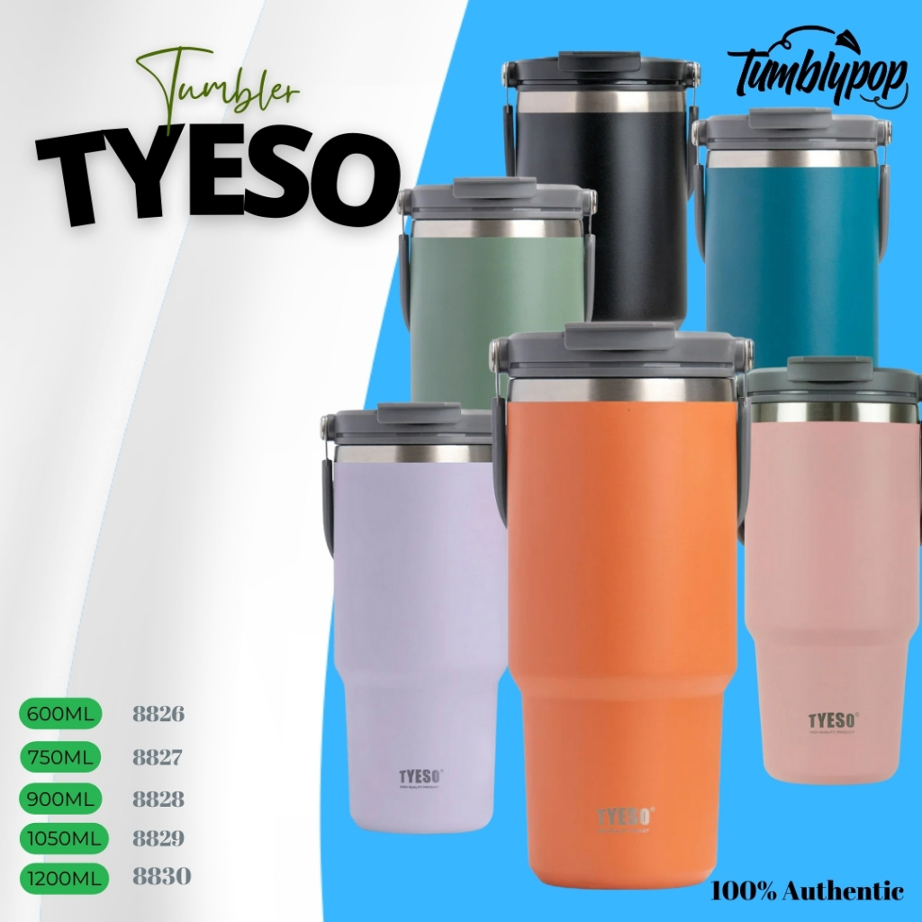 Jual Tumbler Tyeso 750ml 100% original - tahan panas dan dingin termos ...