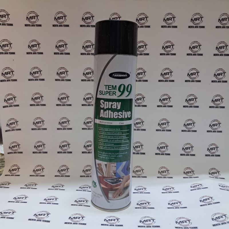 Jual Tem super 99 spray lem semprot serbaguna adhesive spray serbaguna ...