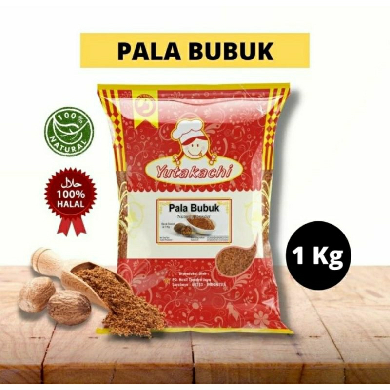 Jual Pala Bubuk Yutakachi (1 Kg) | Shopee Indonesia