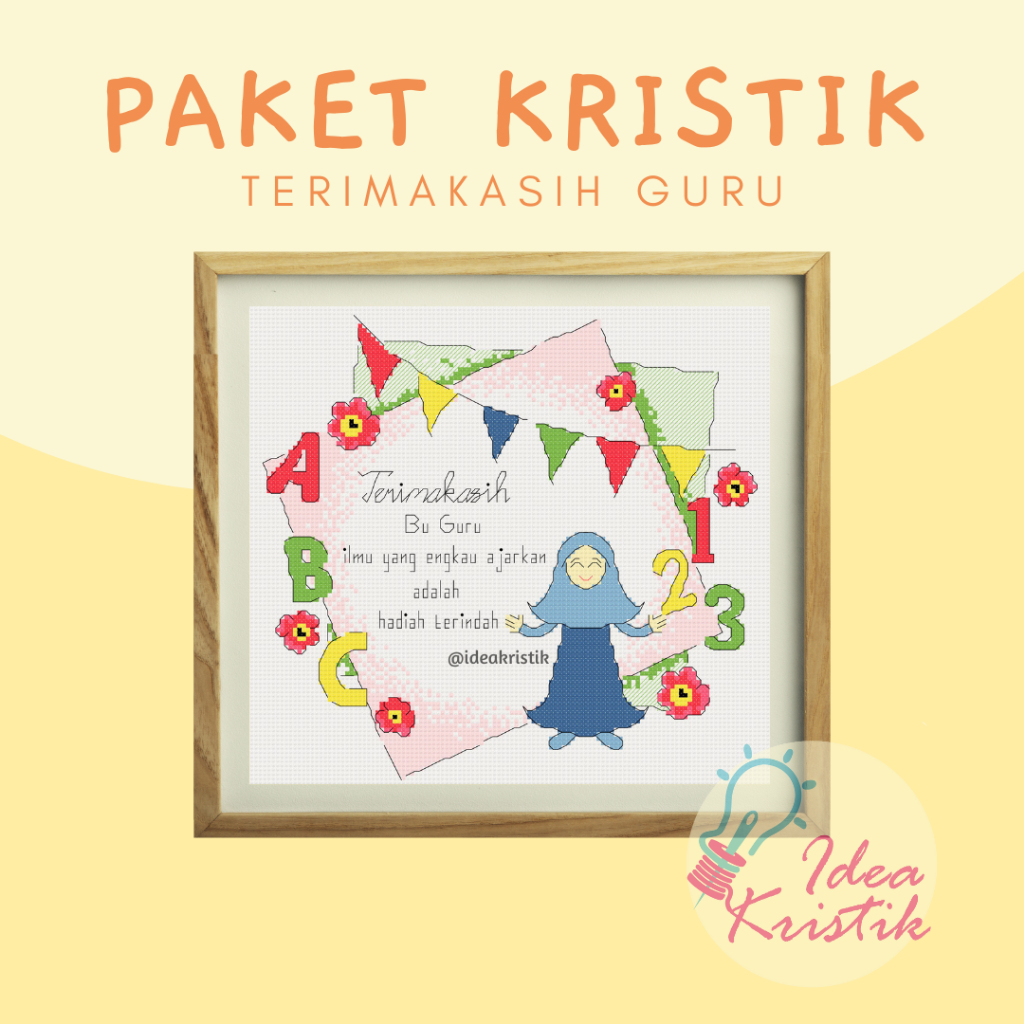 Jual Paket Kristik Ucapan Terimakasih Guru | Shopee Indonesia