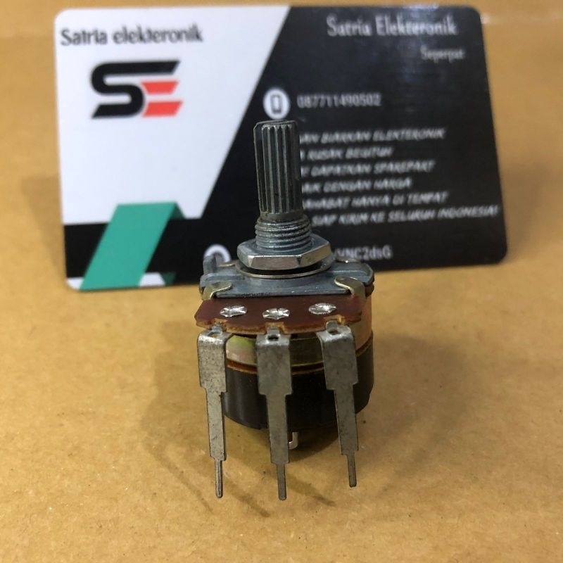 Jual Potensio Dimmer 3 Pin 50K Drat Mono Kaki 3 Tekuk Dimer On Off ...