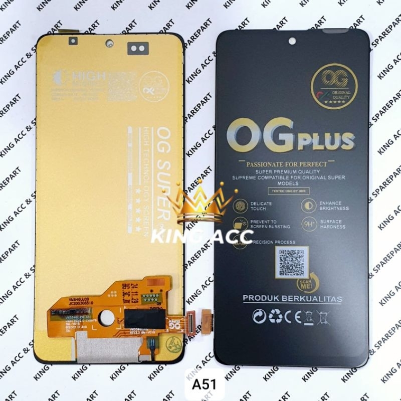Jual NEW OG SUPER / MEETOO LCD TOUCHSCREEN SAMSUNG GALAXY A51 4G / A515 ...