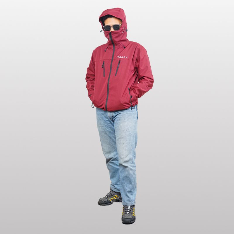 Jual Jaket Gorpcore Cryptids Series RACK-LOCH NESS (Merah Marun ...