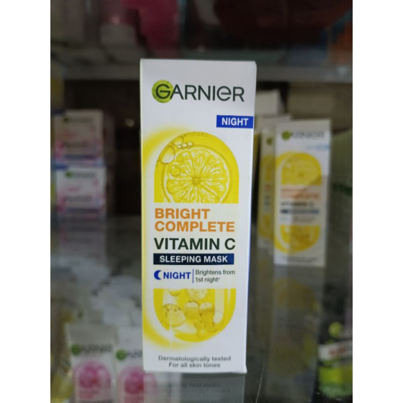Jual Garnier Night Bright Complete Vitamin C | Shopee Indonesia