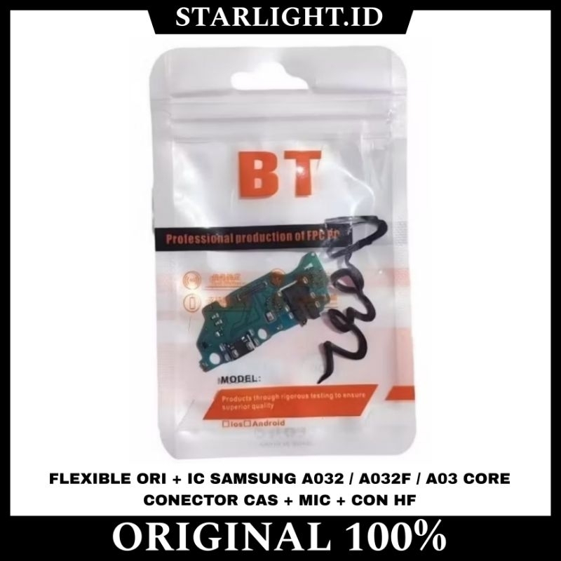 Jual FLEXIBLE FLEKSIBEL BOARD KONEKTOR CONNECTOR CHARGER PAPAN CAS ORI + IC SAMSUNG A032 / A032F ...