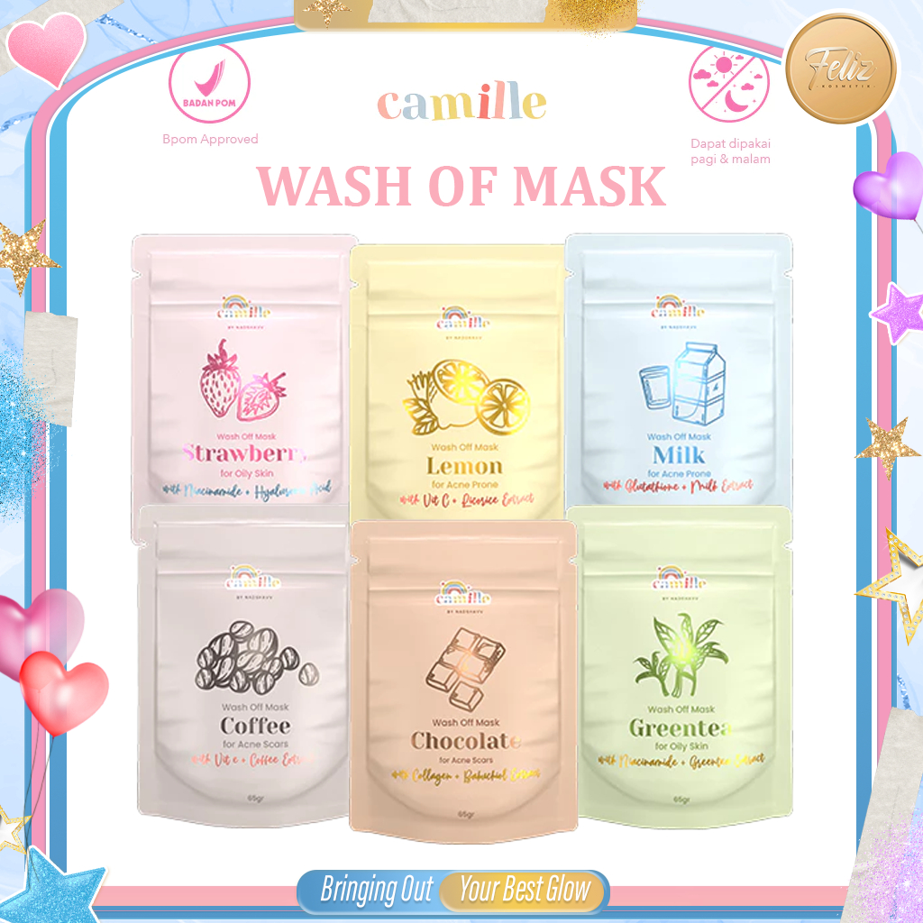 Jual * FELIZ * CAMILLE Masker 25gr/65gr | Shopee Indonesia