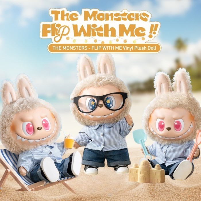 Jual LIVI - LABUBU The Monsters FLIP WITH ME Vinyl Plush Doll | Shopee ...